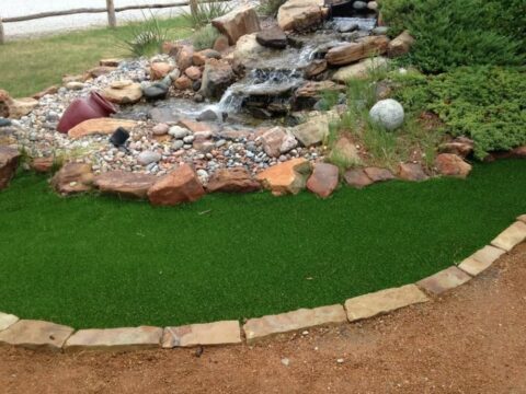 10 Artificial Grass Front Yard Ideas [2024] With Examples - Artificial ...